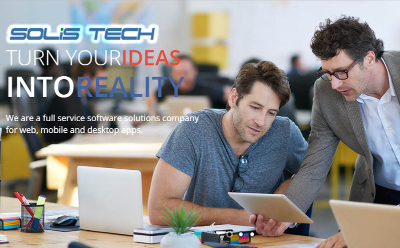 Solis Tech | Web, Mobile and Software Applications Development